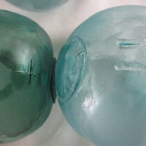 6 Net Patterned Alaska Beach Combed Japanese Glass Floats - Etsy