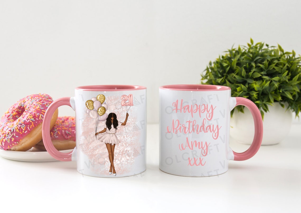 Personalised Celebration Mug Birthday Mug 16th 18th 21st | Etsy