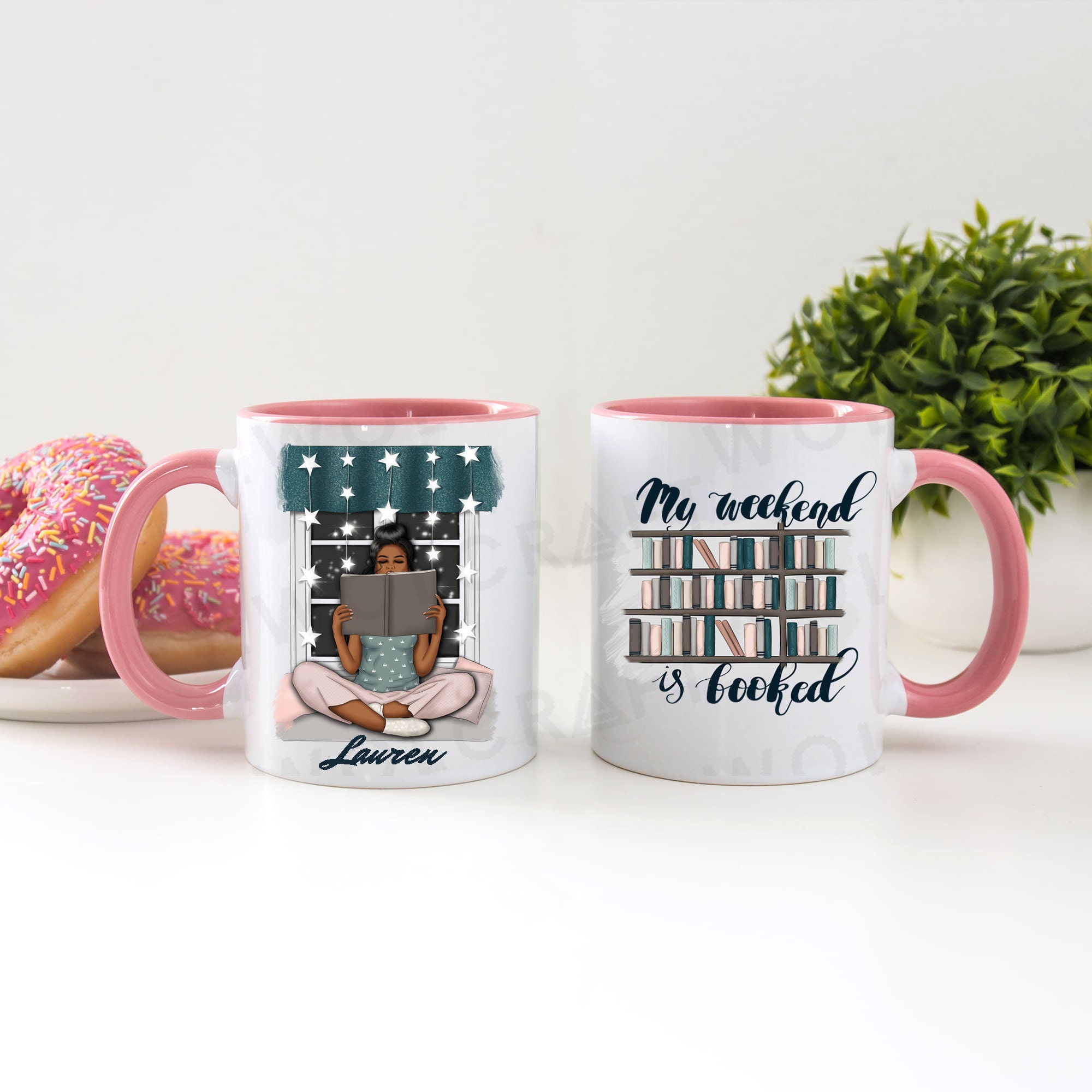 Personalised Book Lover's Mug Reading Mug Book Mug | Etsy