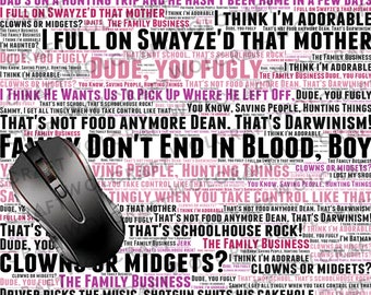 Supernatural Mouse - Etsy