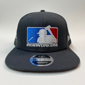Ironworker Snapback Hat Union Ironworker Gear Ironworker - Etsy