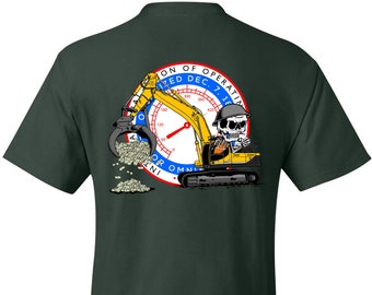 6-pack Funny Hard Hat Stickers Heavy Equipment Operator Badass Operator ...