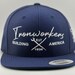 Ironworker Hat | Union Ironworker Hat | Mens Hat | Blue Collar Hat ...