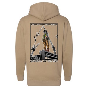 Ironworker Pullover Hoodie | Blue Collar | Ironworker Husband | Dad ...
