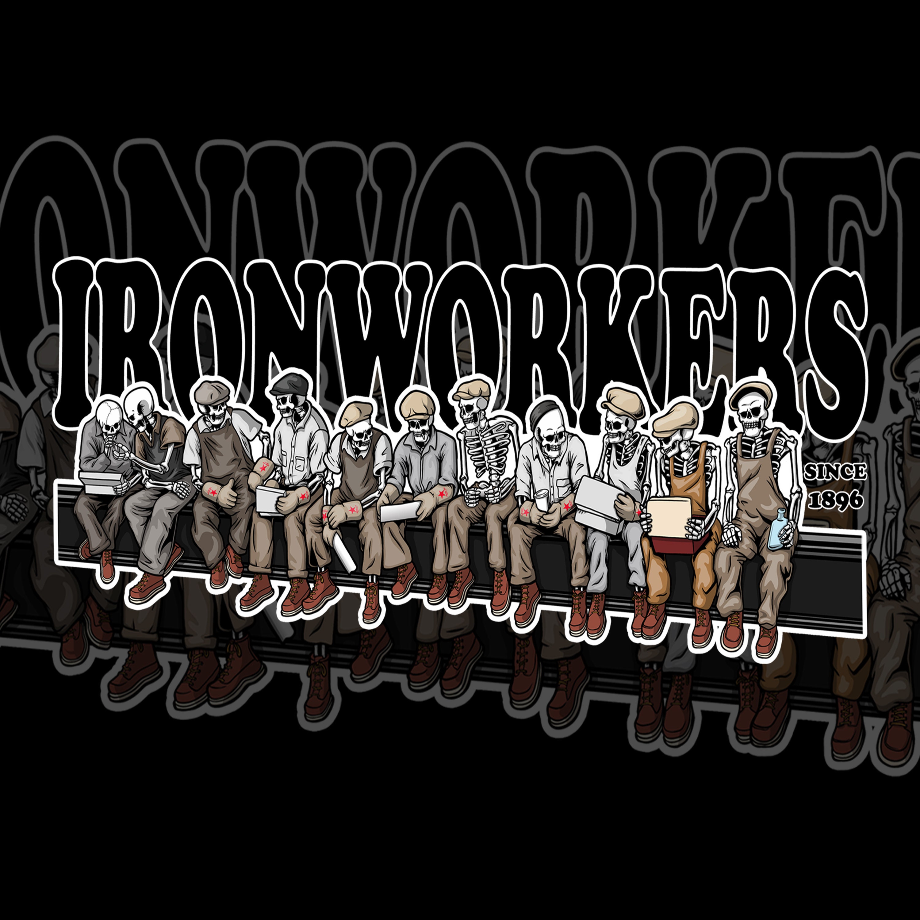 Ironworker Sticker Union Ironworker Sticker Rodbuster - Etsy