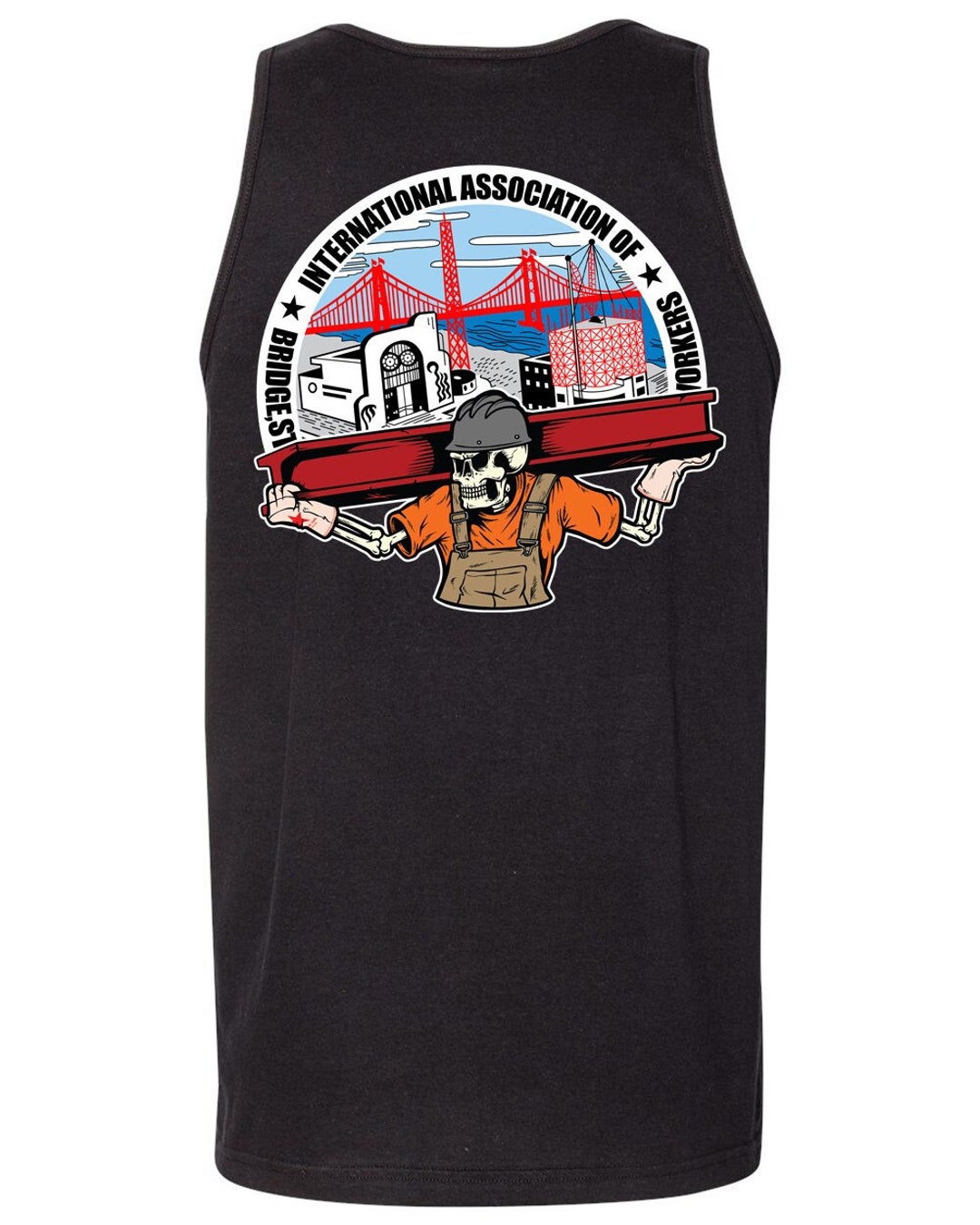 Ironworker Tank Top | Union Ironworker T-shirt | Welding T-shirt ...