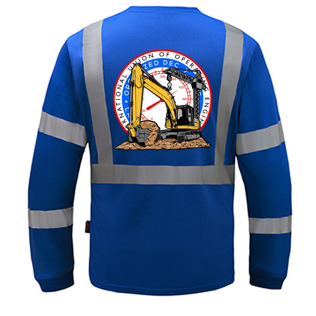 Operator Reflective Long Sleeve Heavy Equipment Operator Gear Operator ...