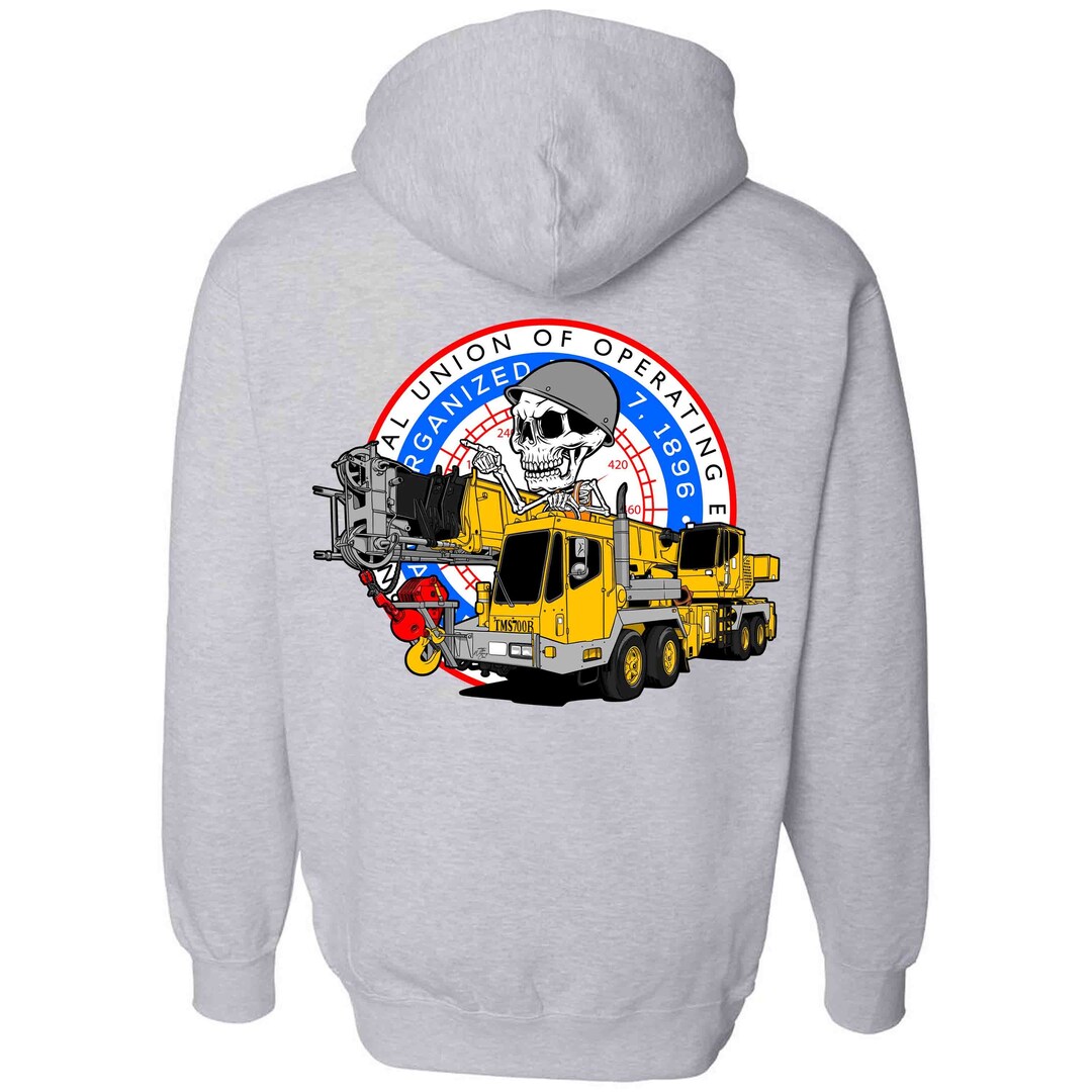 Operator Hoodie | Heavy Equipment Operator | Union Operator Gear ...