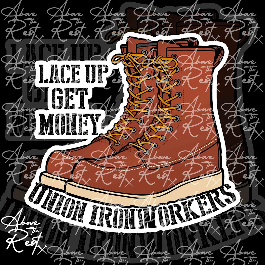 Ironworker Sticker | Union Ironworker Sticker | Rodbuster Sticker ...