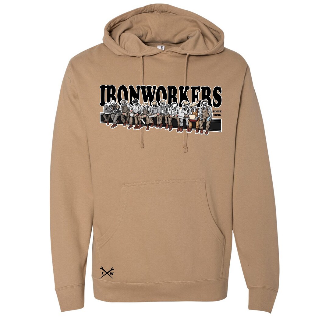 Ironworker Pullover Hoodie | Blue Collar | Ironworker Husband | Dad ...
