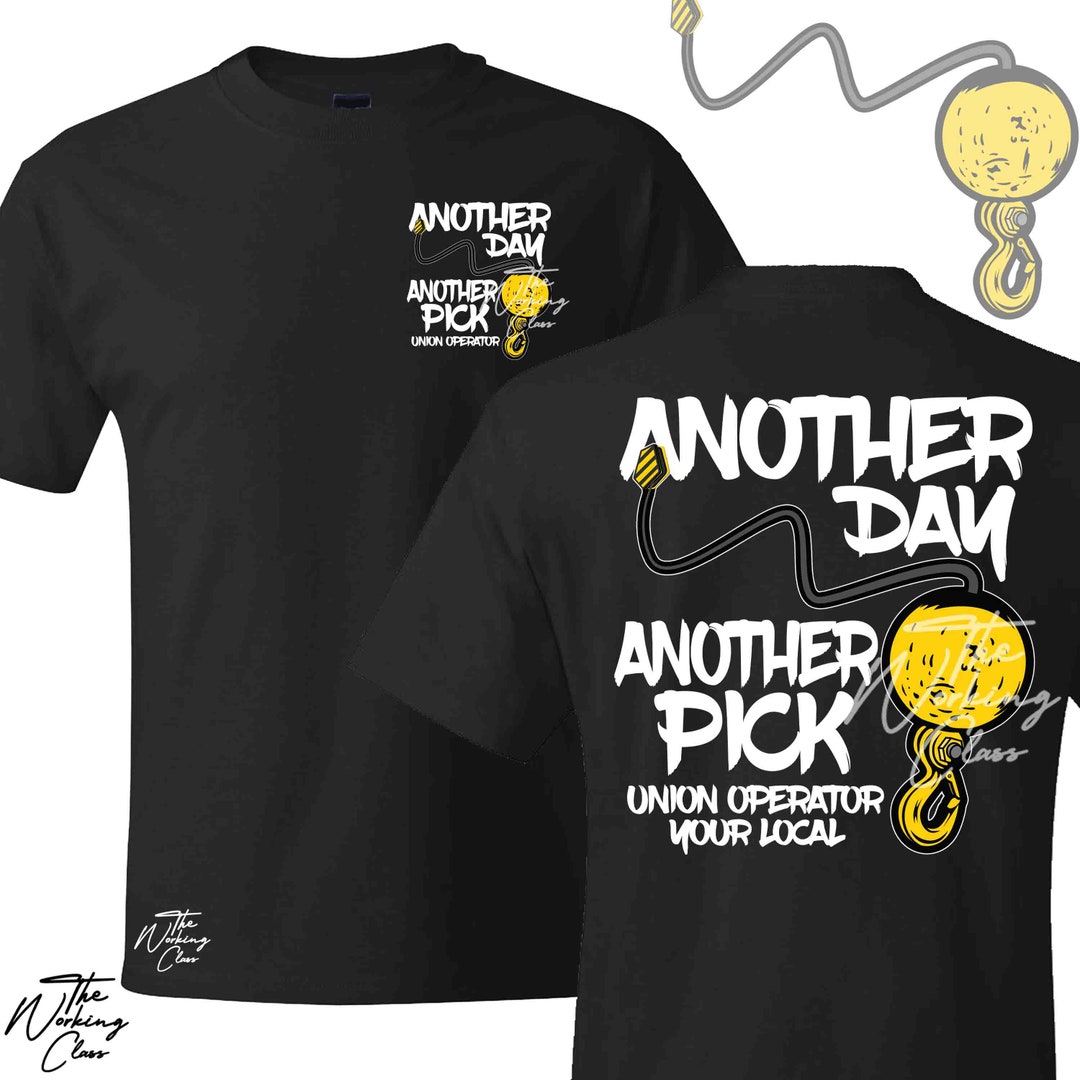 Heavy Equipment Operator T-shirt | Union Operator T-shirt | Proud ...