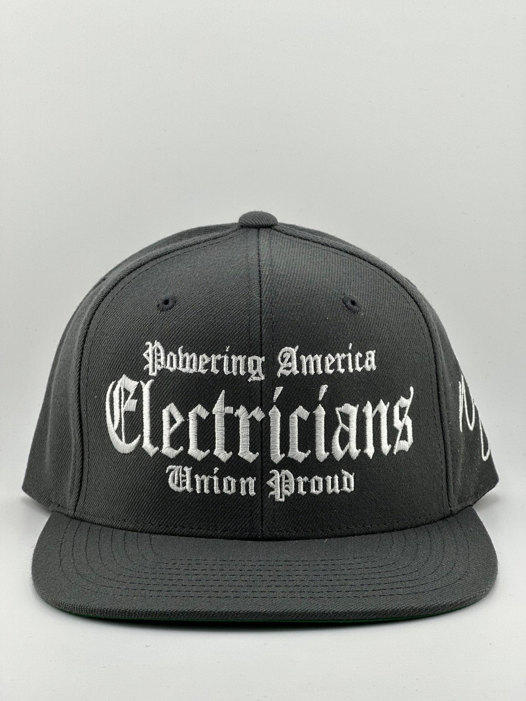 Electrician Snapback Hat | Union Lineman | Lineworker | Union ...
