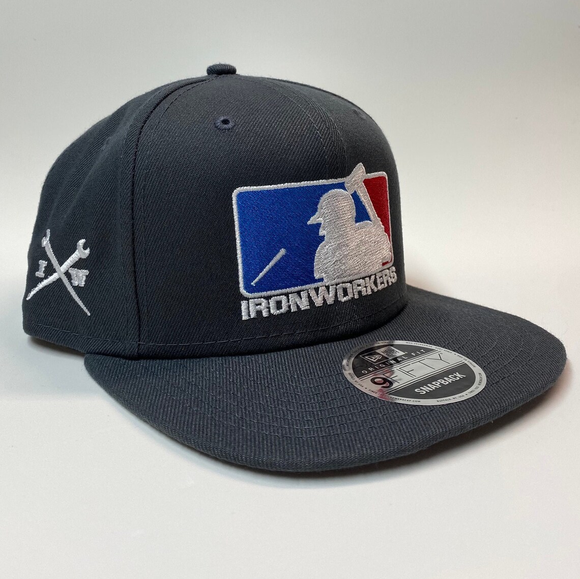Ironworker Snapback Hat Union Ironworker Gear Ironworker - Etsy
