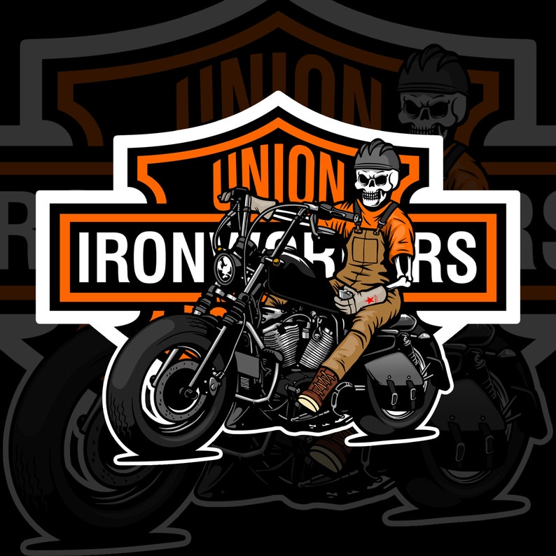 Ironworker Sticker Union Ironworker Sticker Rodbuster - Etsy