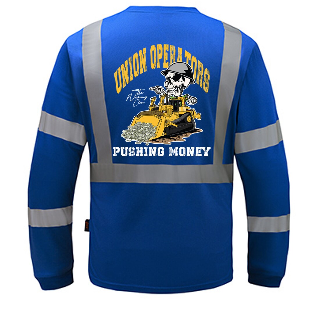 Operator Reflective Long Sleeve Heavy Equipment Operator Gear Operator ...