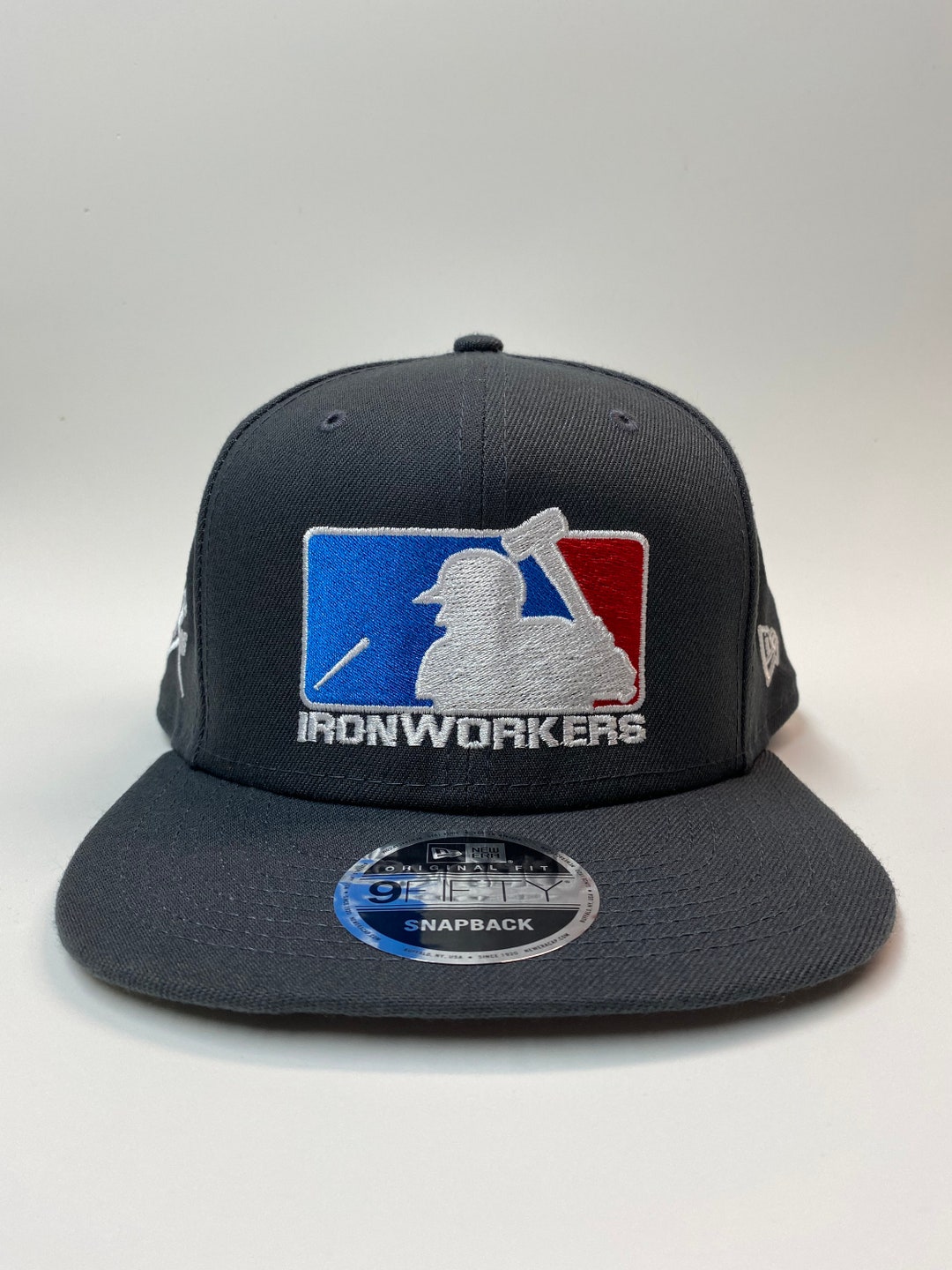 Ironworker Snapback Hat Union Ironworker Gear Ironworker - Etsy