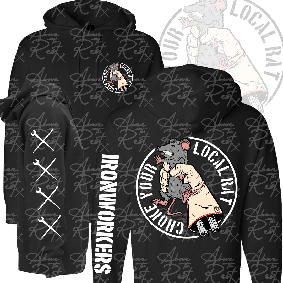 Ironworker Pullover Hoodie | Blue Collar | Ironworker Husband | Dad ...