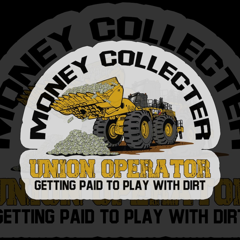 Operator Sticker Heavy Equipment Operator Sticker Union - Etsy