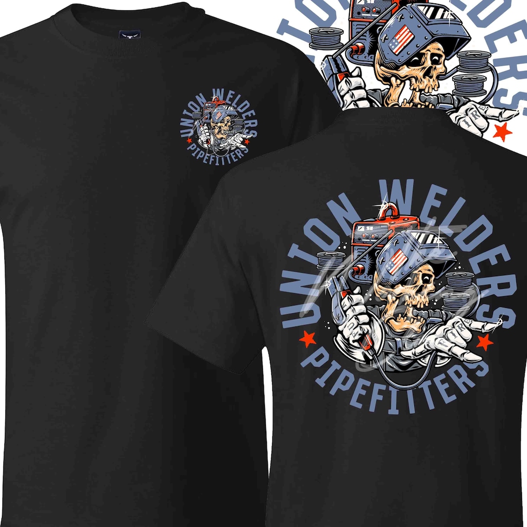 Pipefitter T-shirt | Union Pipefitter T-shirt | Plumber T-shirt | Proud ...