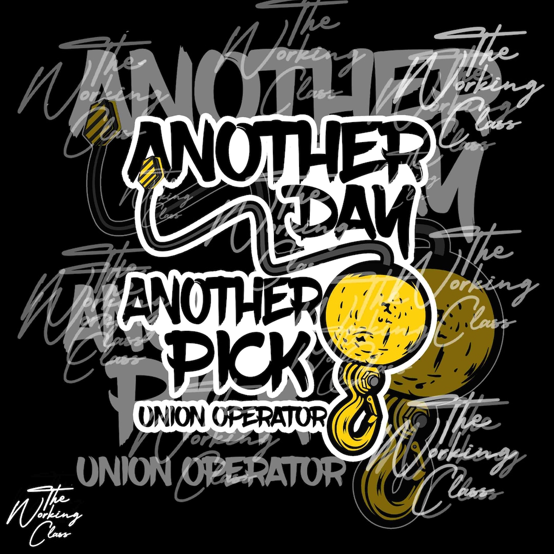 Operator Sticker Heavy Equipment Operator Sticker Union Operator ...