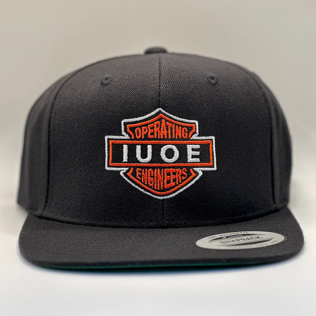 Heavy Equipment Operator Snapback Hat | Union Operator Hat | Mens Hat ...