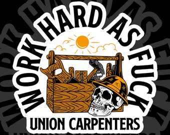 Carpenters Union Sticker - Etsy