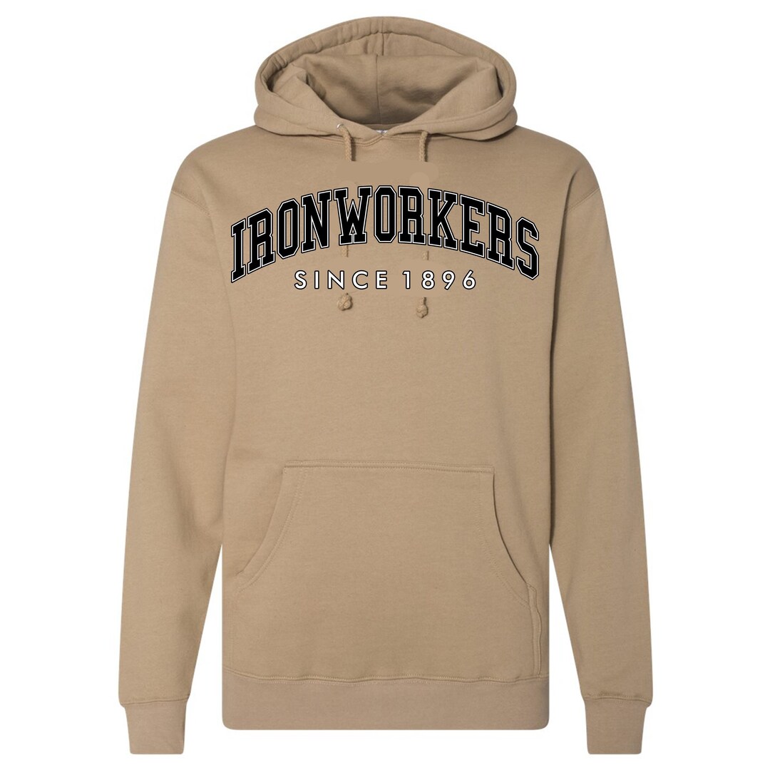 Ironworker Pullover Hoodie Blue Collar Ironworker Husband Dad Gift ...