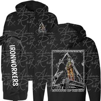 Ironworker Pullover Hoodie | Blue Collar | Ironworker Husband | Dad ...