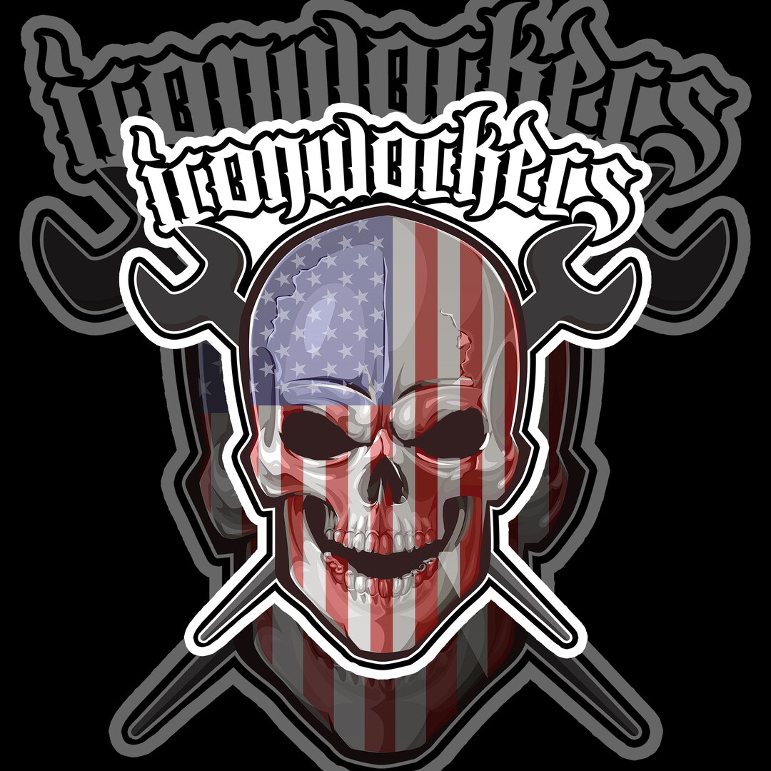 Ironworker Sticker Union Ironworker Sticker Rodbuster Sticker Welding ...