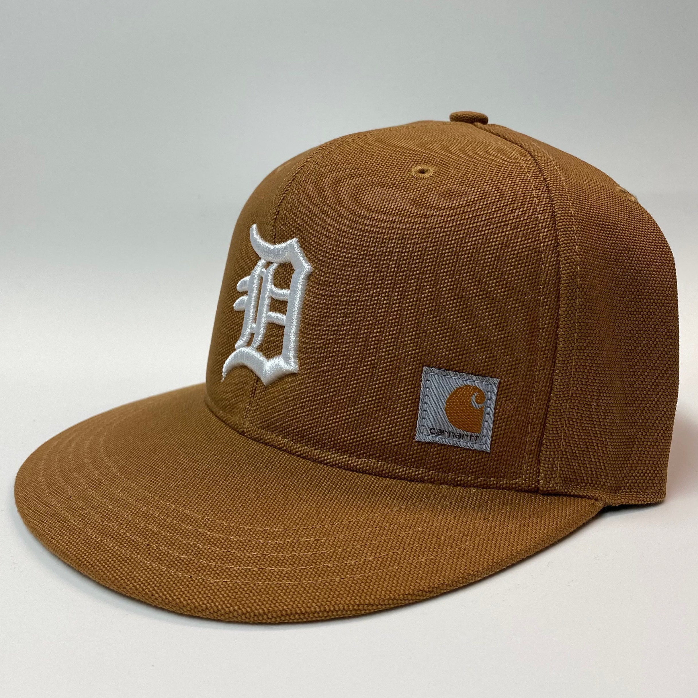 Detroit D Tigers Carhartt snapback cap Baseball cap | Etsy