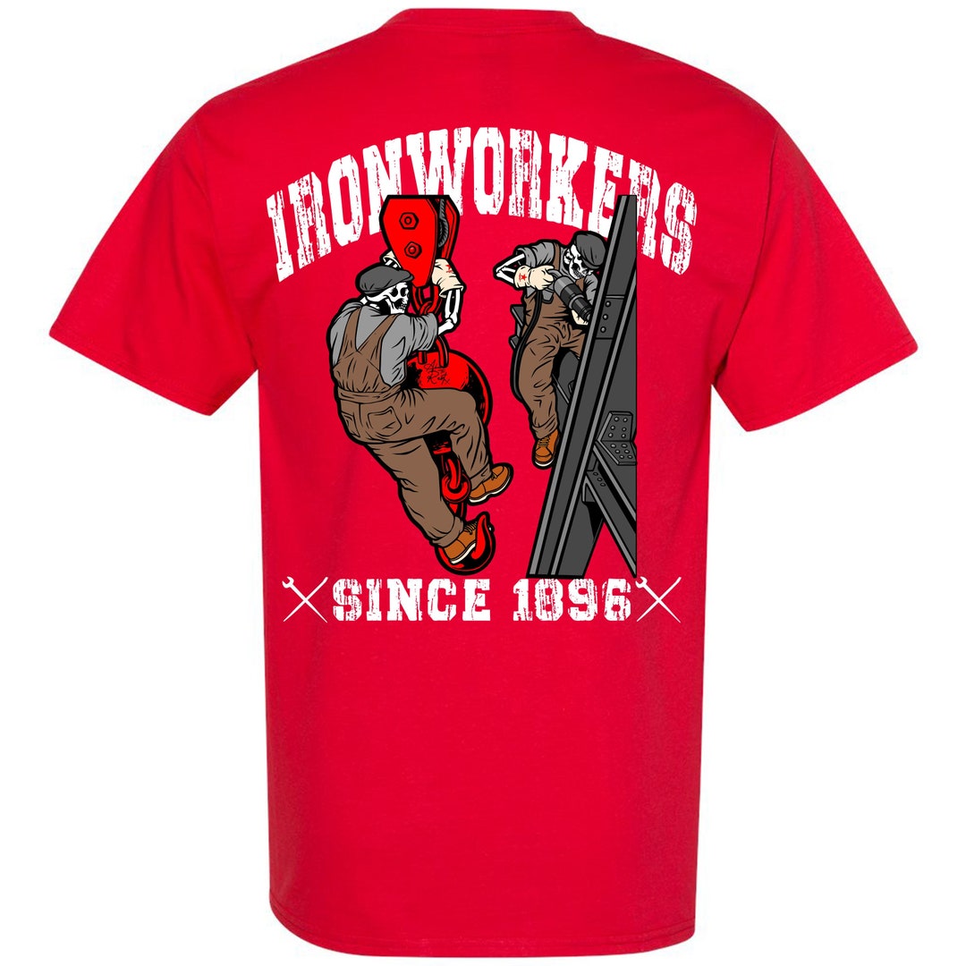 Ironworker T-shirt | Union Ironworker T-shirt | Welding T-shirt | Proud ...