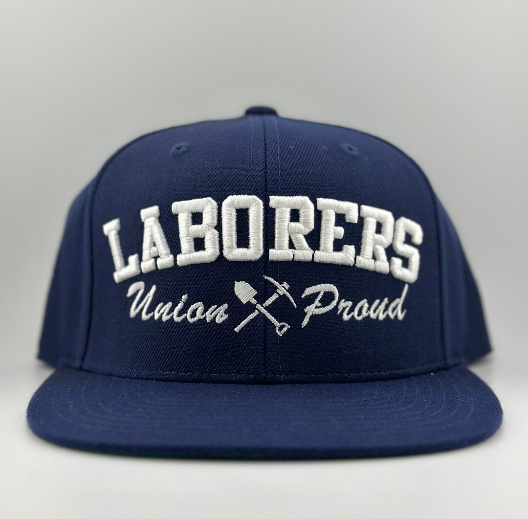 Laborers Snapback Hat | Laborers Hat | Blue Collar Hat | Blue Collar ...