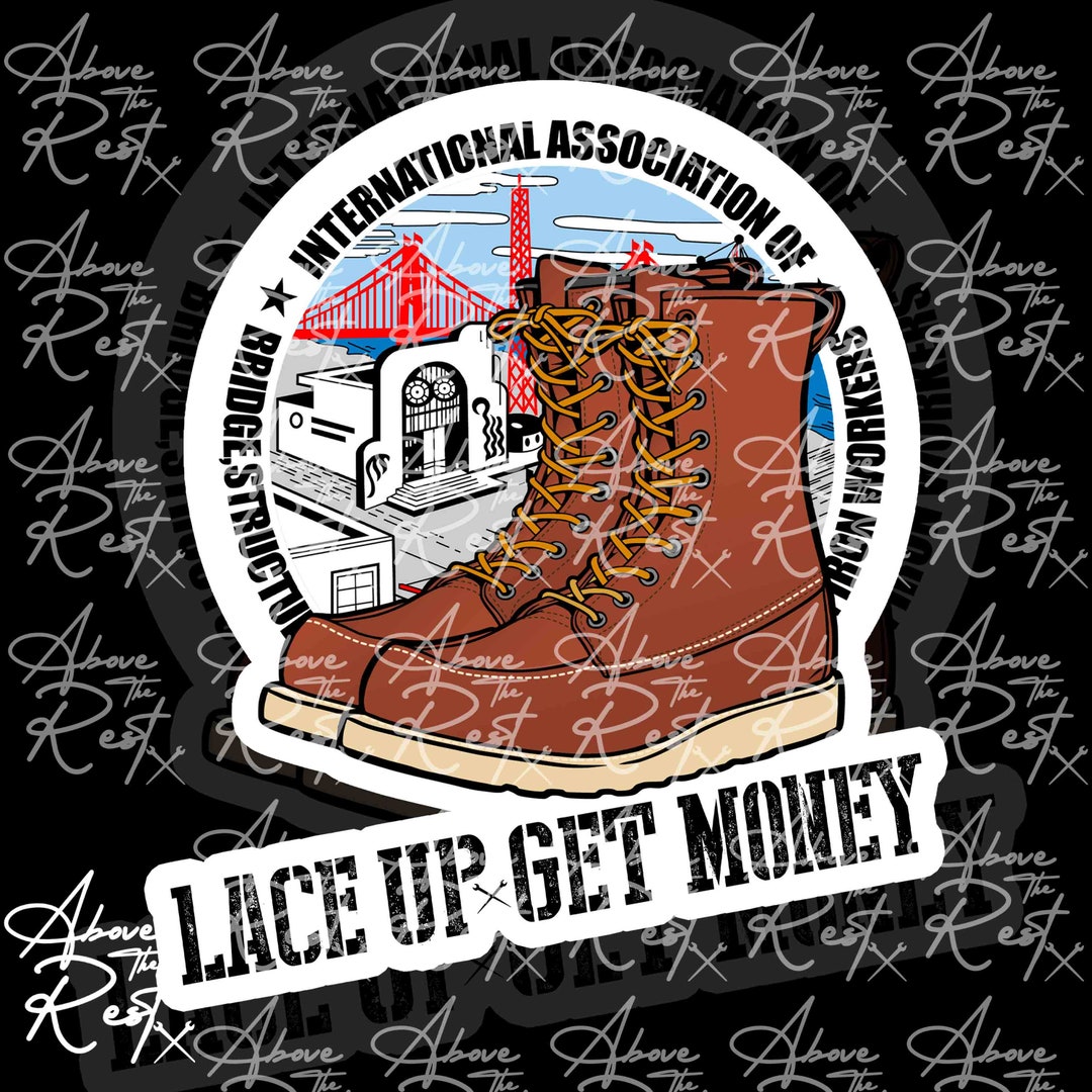Ironworker Sticker | Union Ironworker Sticker | Rodbuster Sticker ...