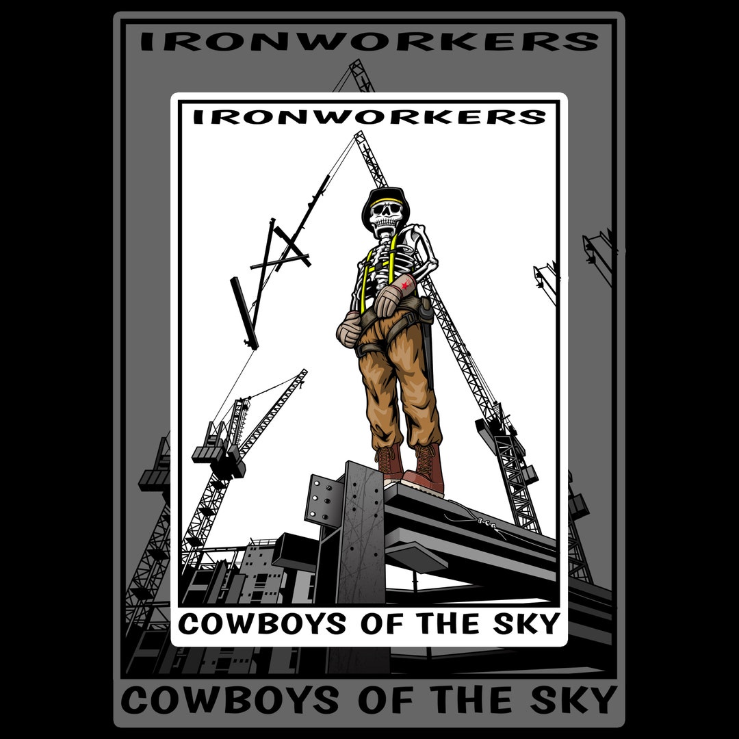 Ironworker Sticker Union Ironworker Sticker Rodbuster Sticker Welding ...