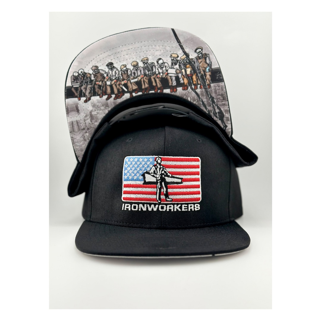 Ironworker Snapback Hat | Union Ironworker Gear | Ironworker Apparel ...
