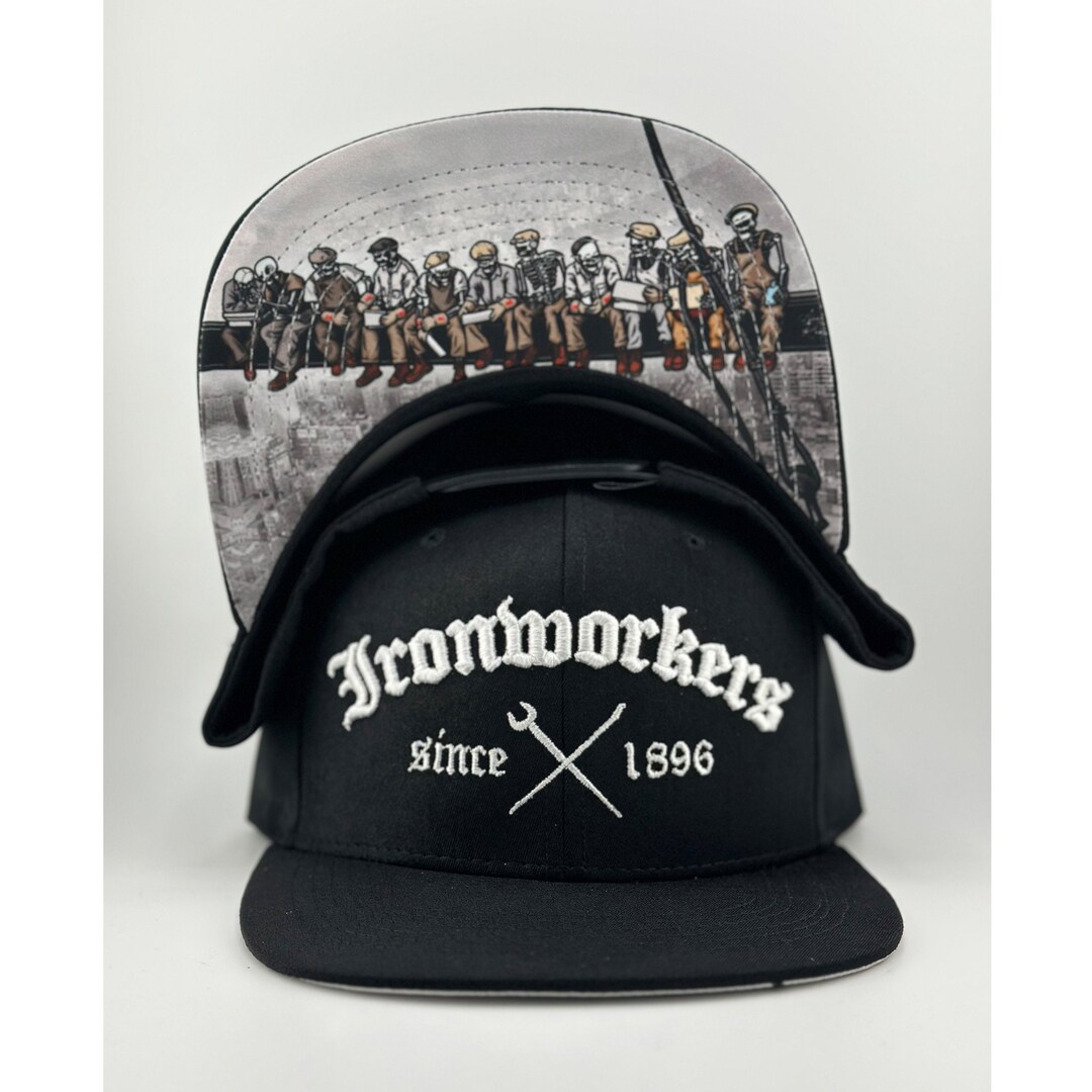 Ironworker Snapback Hat | Union Ironworker Gear | Ironworker Apparel ...