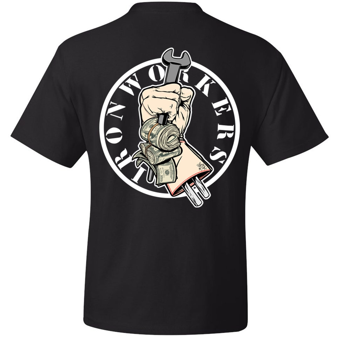 Ironworker T-shirt | Union Ironworker T-shirt | Welding T-shirt | Proud ...