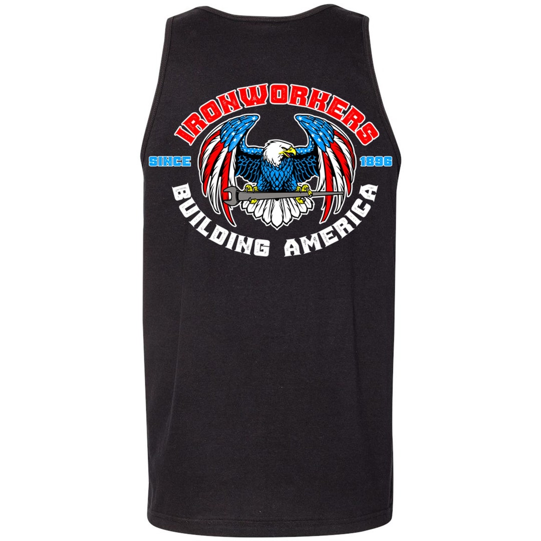 Ironworker Tank Top | Union Ironworker T-shirt | Welding T-shirt ...