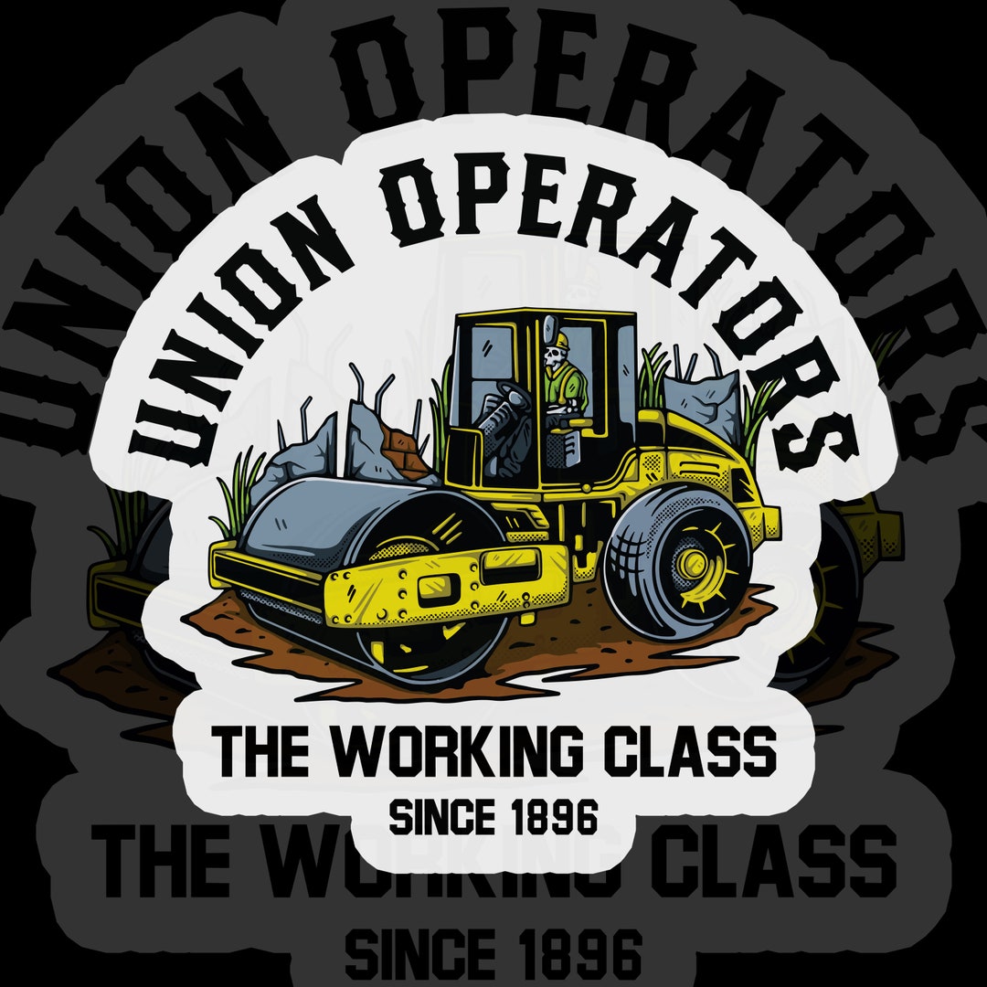 Operator Sticker | Heavy Equipment Operator Sticker | Union Operator ...