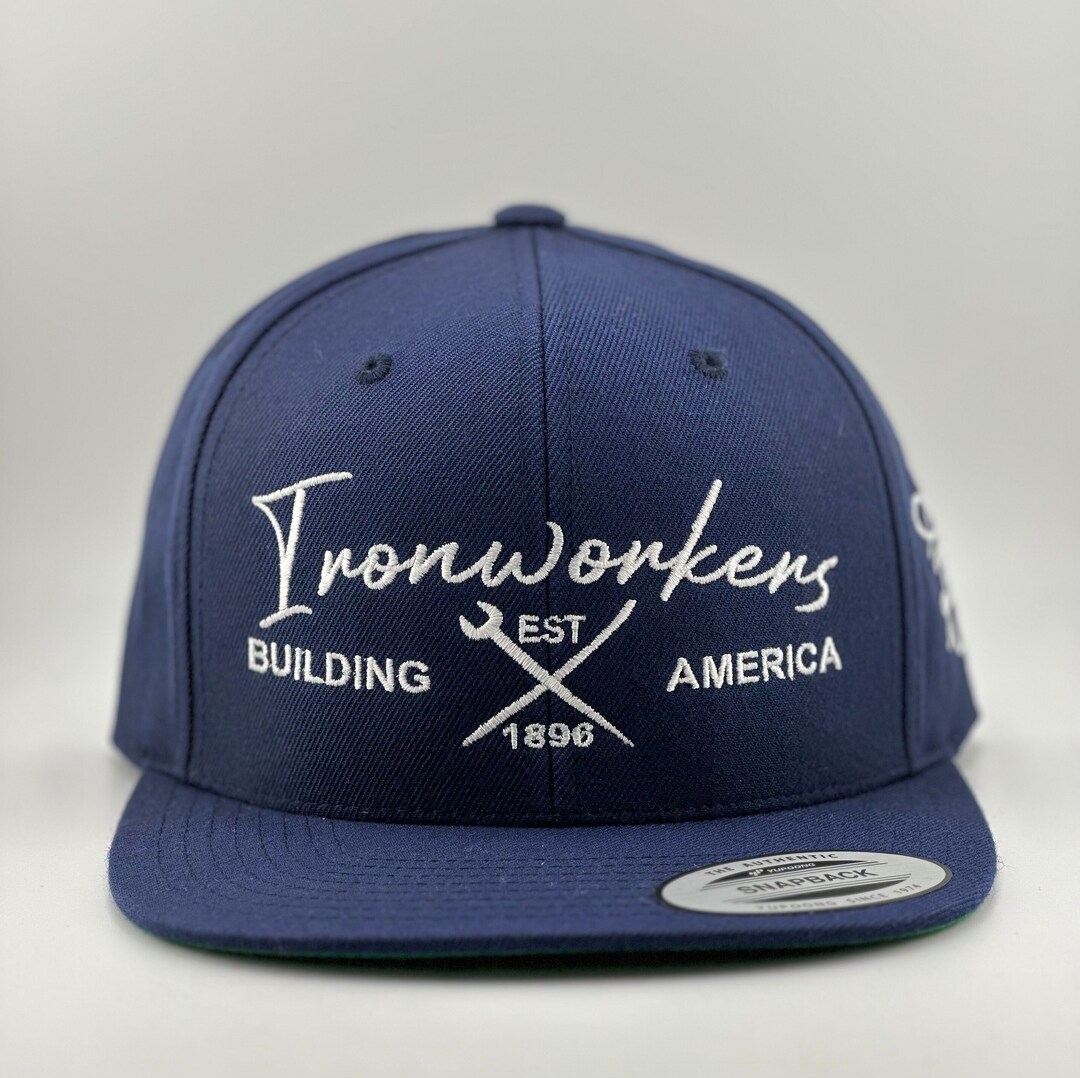 Ironworker Hat | Union Ironworker Hat | Mens Hat | Blue Collar Hat ...