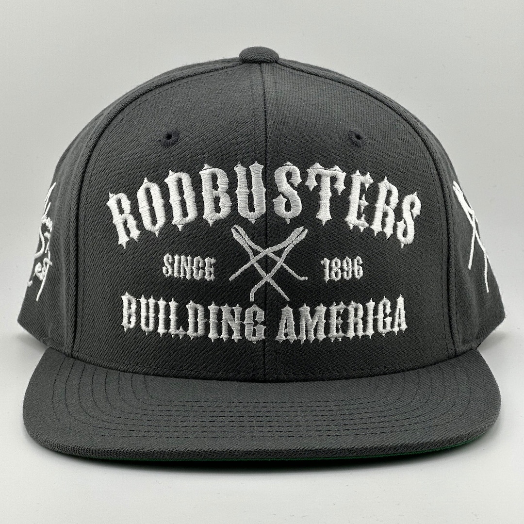 Rodbuster Hat | Union Ironworker Hat | Mens Hat | Blue Collar Hat | Dad ...