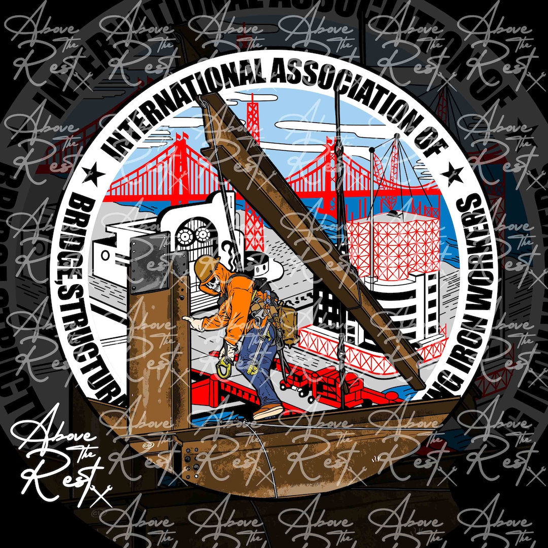 Ironworker Sticker | Union Ironworker Sticker | Rodbuster Sticker ...