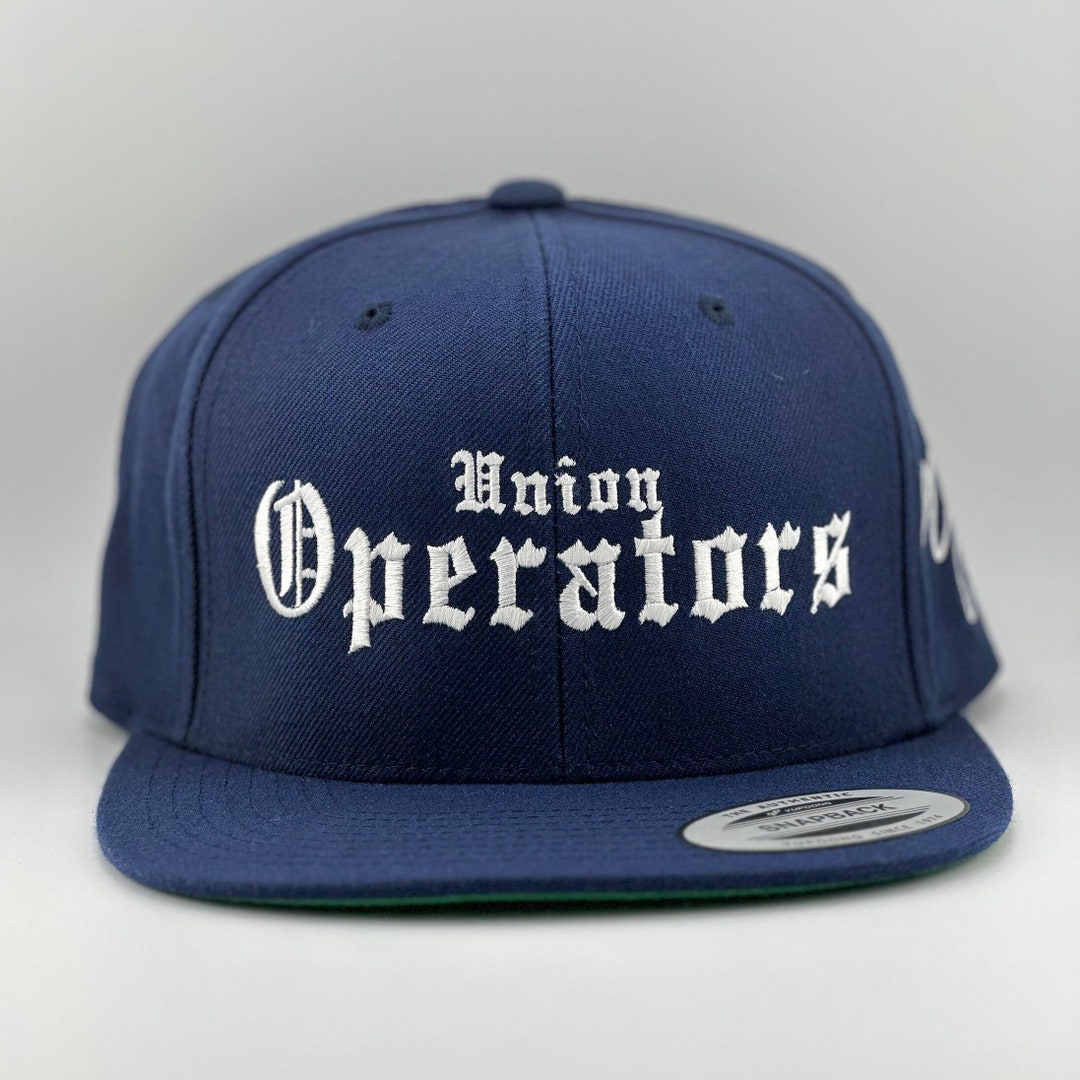 Heavy Equipment Operator Snapback Hat | Union Operator Hat | Mens Hat ...