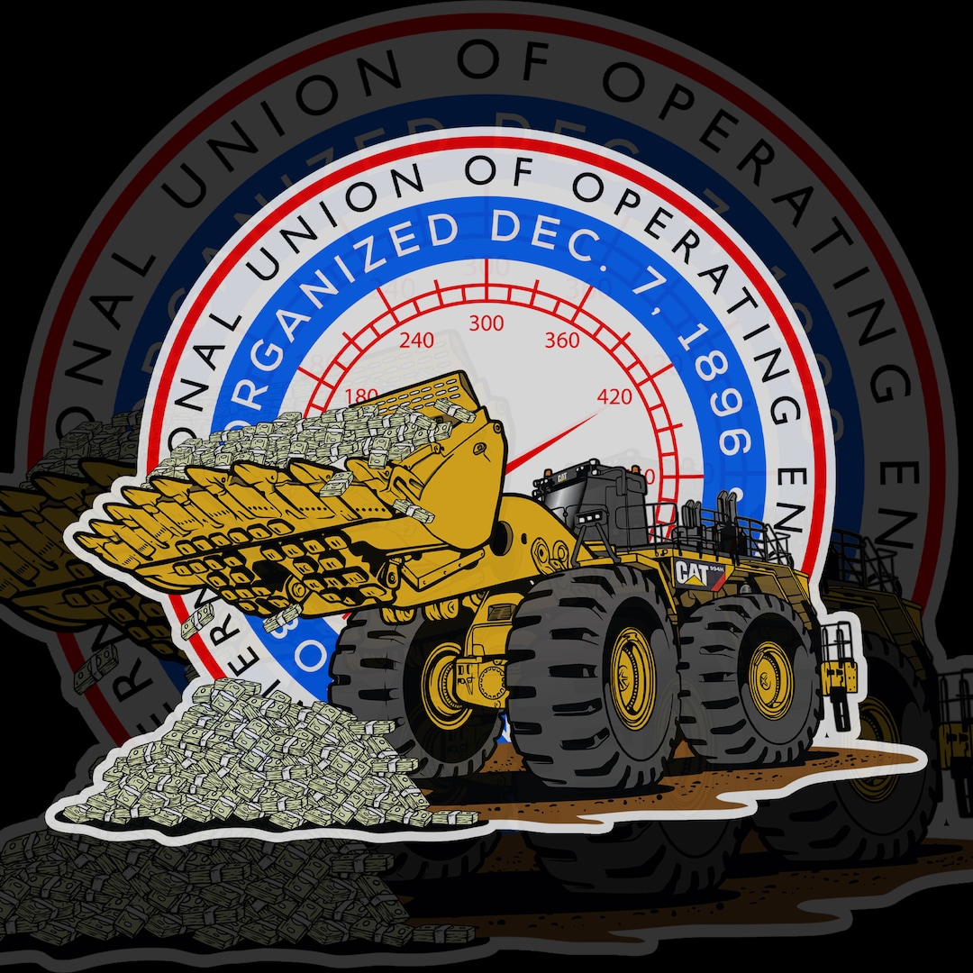 Operator Sticker | Heavy Equipment Operator Sticker | Union Operator ...