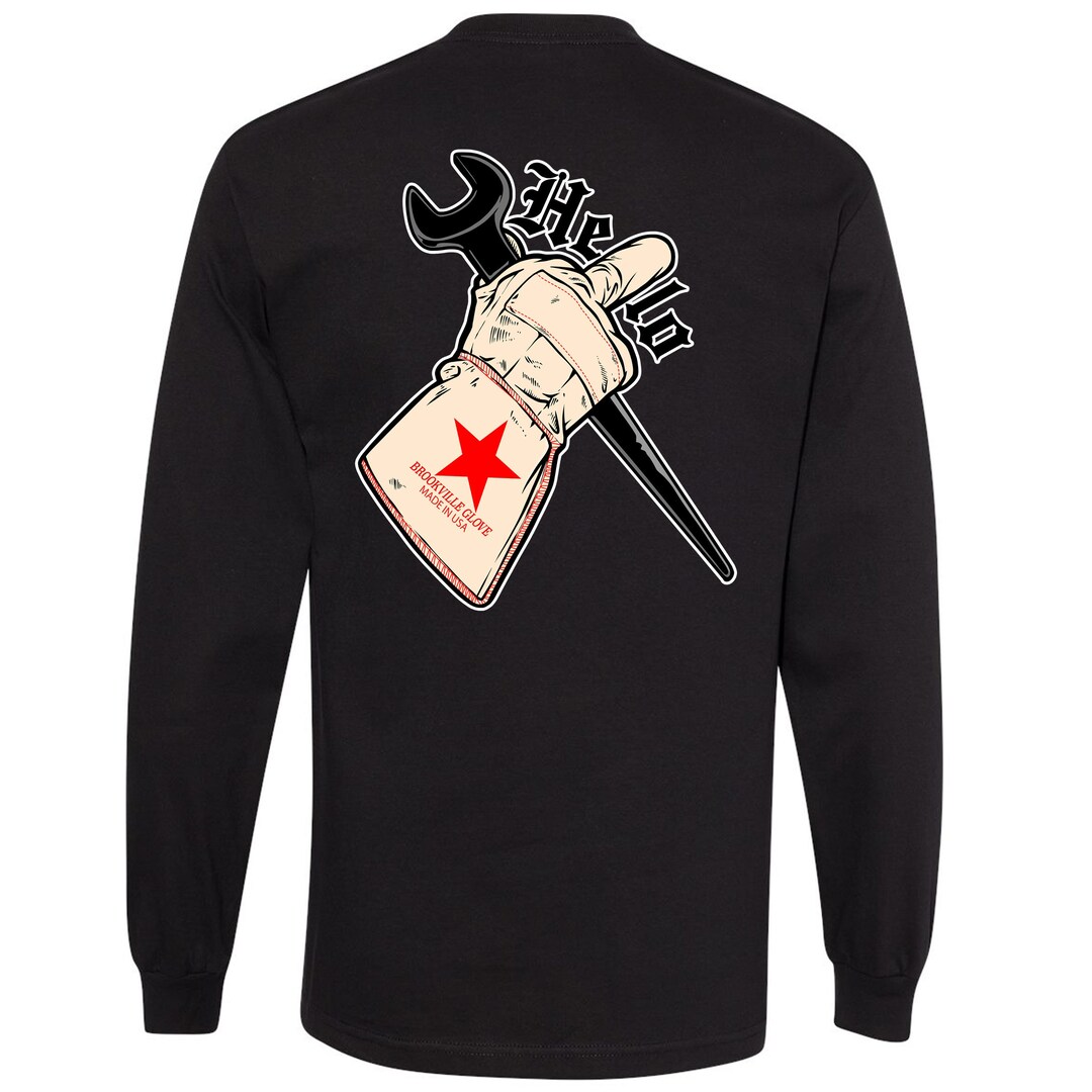 Ironworker Long Sleeve | Union Ironworker T-shirt | Welding T-shirt ...