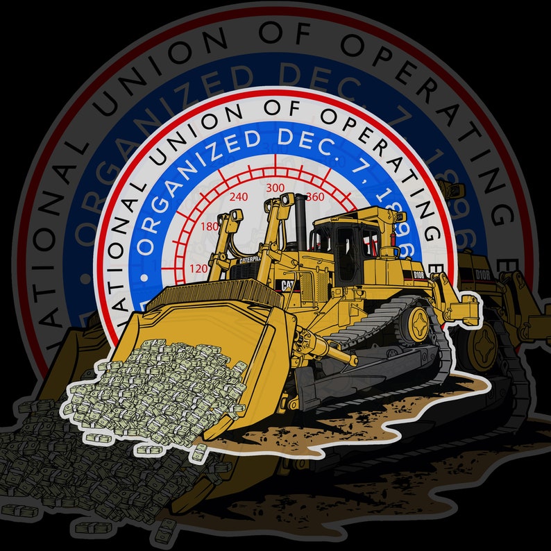 Operator Sticker | Heavy Equipment Operator Sticker | Union Operator ...
