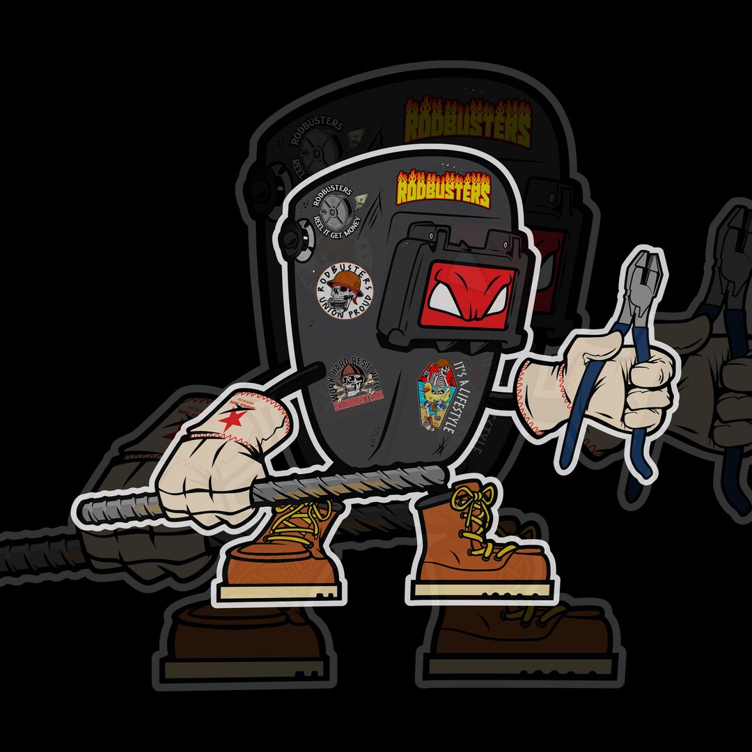 Ironworker Sticker Union Ironworker Sticker Rodbuster Sticker Welding ...