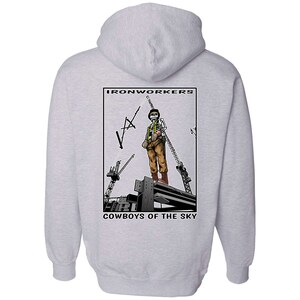 Ironworker Pullover Hoodie | Blue Collar | Ironworker Husband | Dad ...
