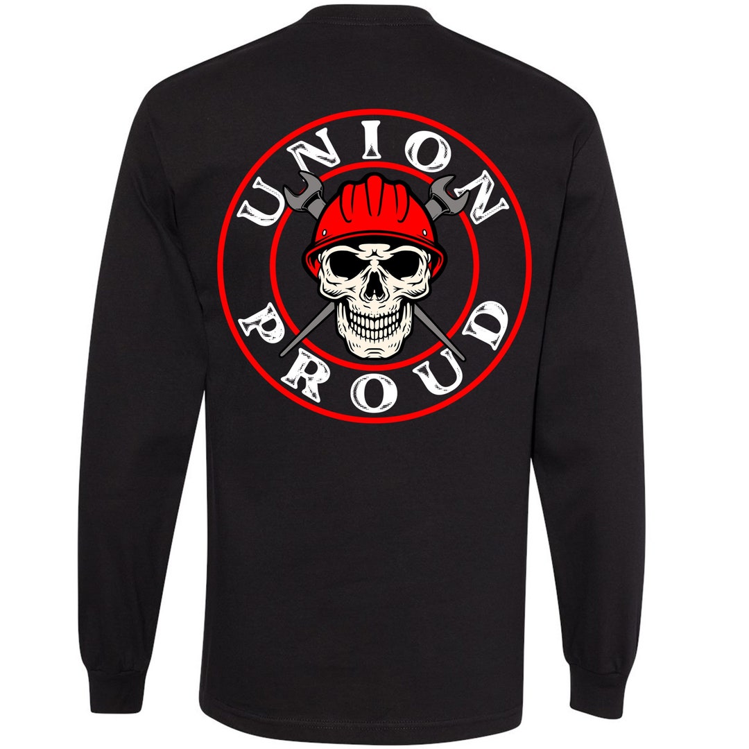 Ironworker Long Sleeve Union Ironworker T-shirt Welding - Etsy