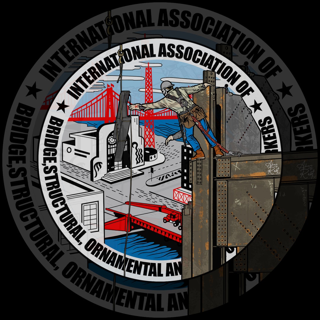 Ironworker Sticker Union Ironworker Sticker Rodbuster - Etsy